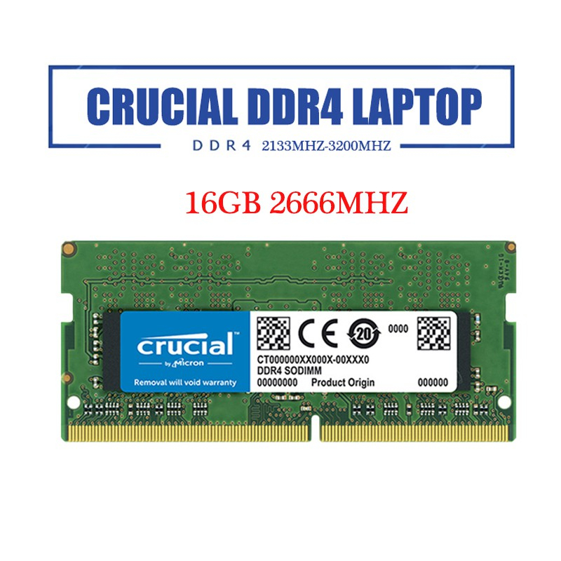 [Local 24H]Crucial Laptop DDR4 Ram 8GB 16GB 4GB 3200MHz 2400MHz 2666MHz ...