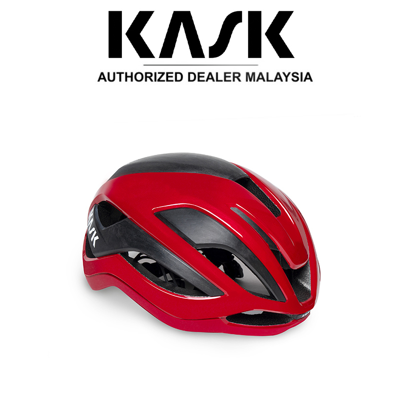 KASK ELEMENTO RED HELMET | Shopee Malaysia