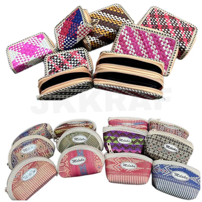 Dompet Koin Pandan / Dompet Koin Songket / Clutch Medium Songket ...