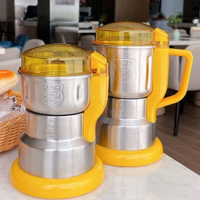 Electrical Powder Grinder with 6 Blades, Small & Convenient, 300 W ...