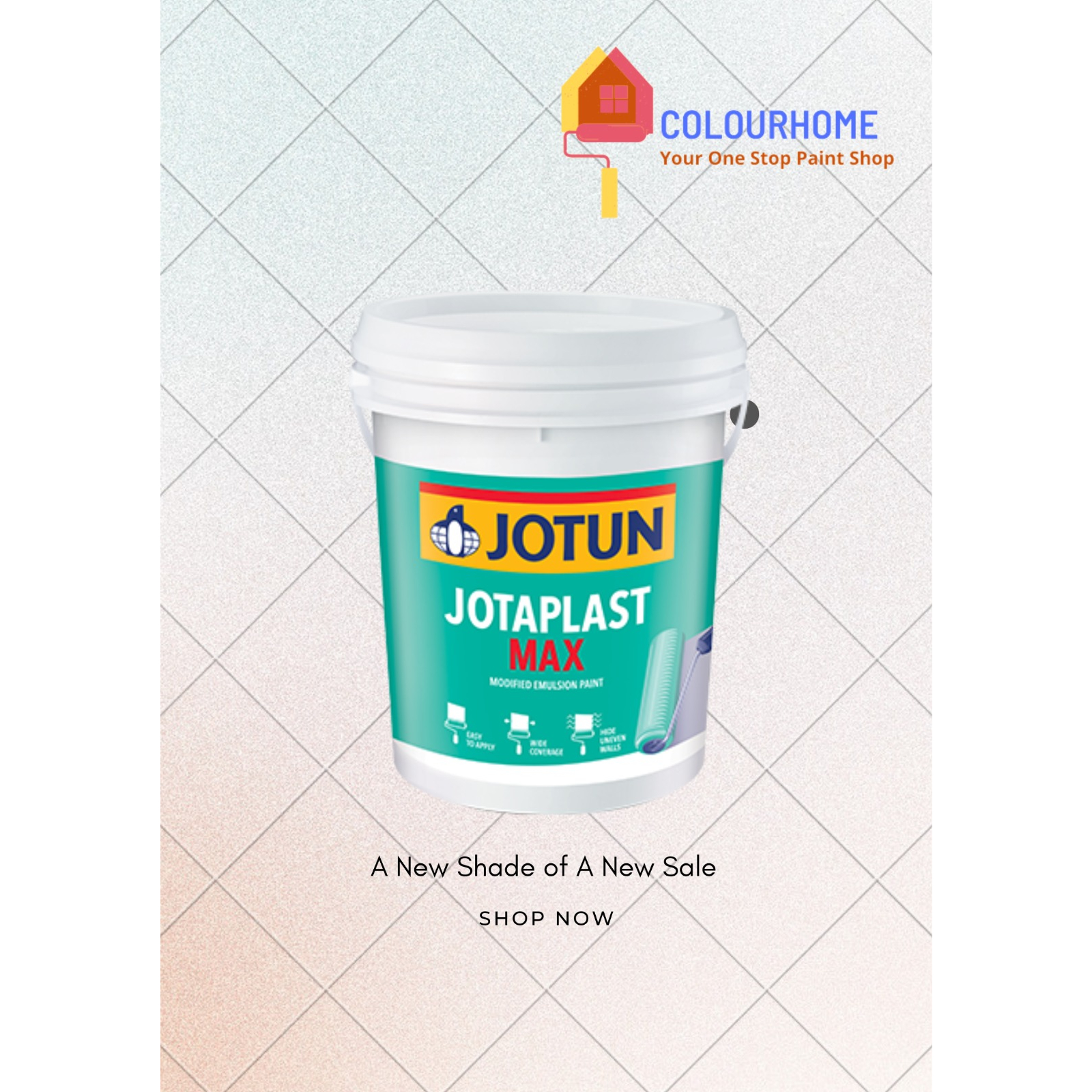 18L JOTUN JOTAPLAST MAX INTERIOR ACRYLIC EMULSION - 0000 WHITE | Shopee ...