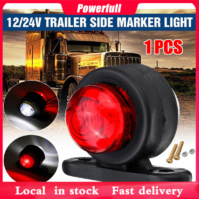 12V 24V Truck Trailer Lights LED Side Marker Position Lamp Lorry ...