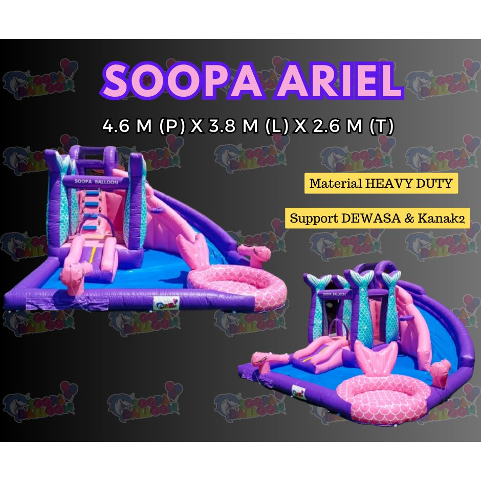 (PREORDER] HEAVY DUTY POOL SOOPA ARIEL LIMITED EDITION INCLUDE BLOWER ...