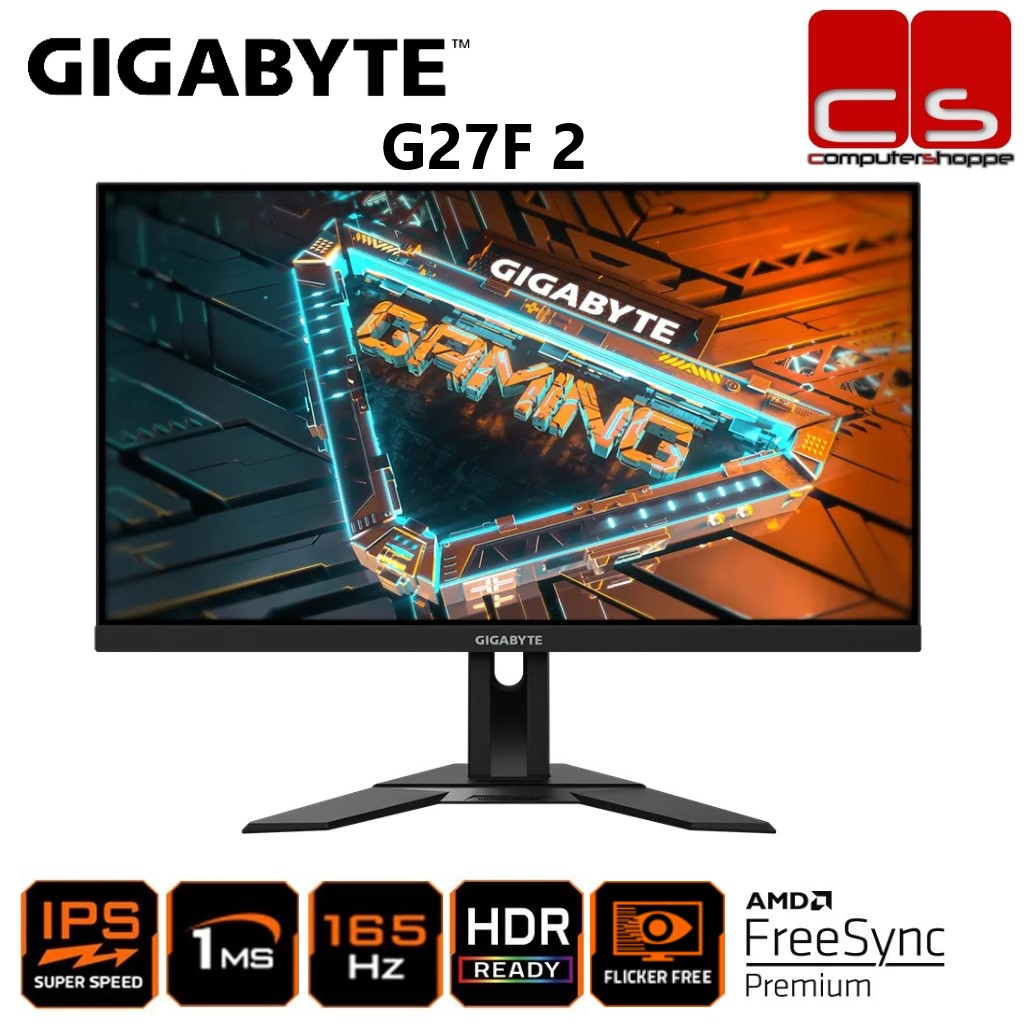 Gigabyte SS IPS FHD 1MS 165HZ HDR GF 2 Series Gaming Monitor - G24F 2 ...