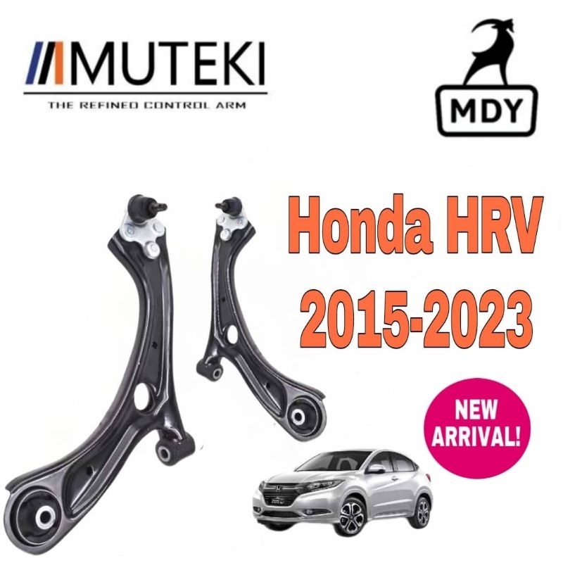 MUTEKI Front Lower Arm with Ball Joint Honda HRV HR-V 2015 - 2023 ...