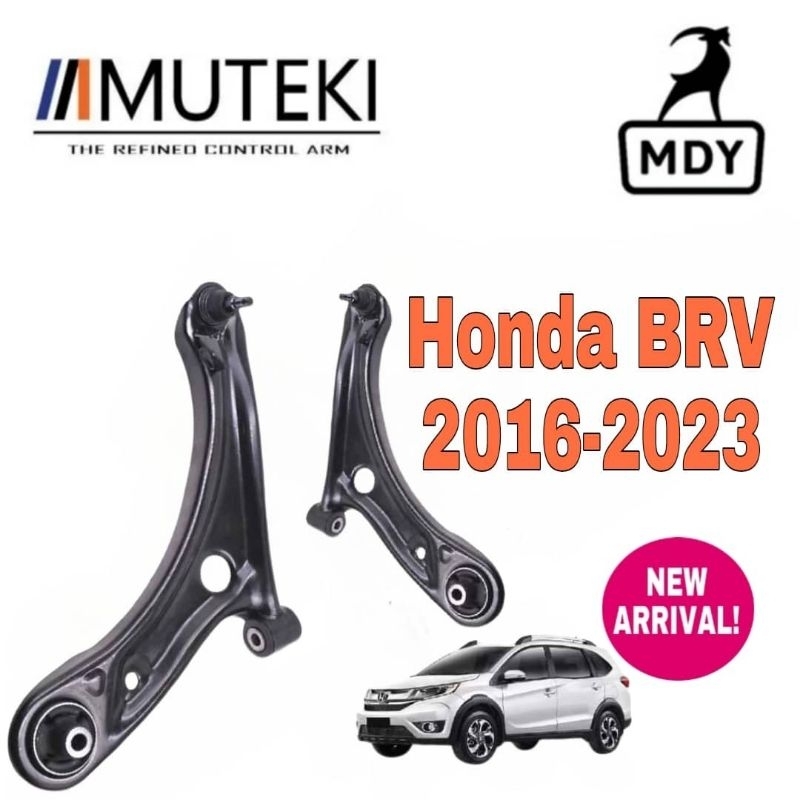 MUTEKI Front Lower Arm with Ball Joint Honda BRV BR-V 2016- 2023 ...