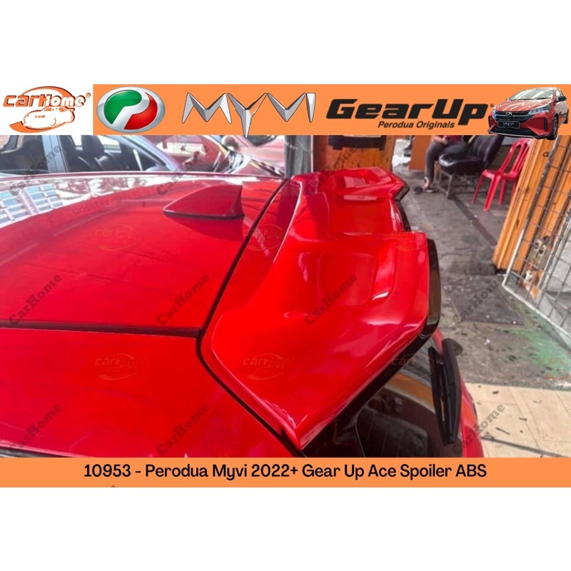 Perodua Myvi Gen3 2018 2019 2020 2021 2022 2023 Gear Up ace Spoiler new ...