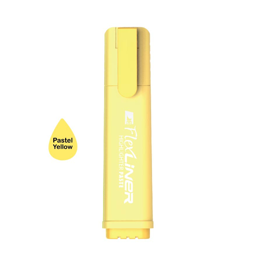 FlexOffice FlexLiner Pastel Highlighter (5mm x Box of 12) FO-HL009 ...