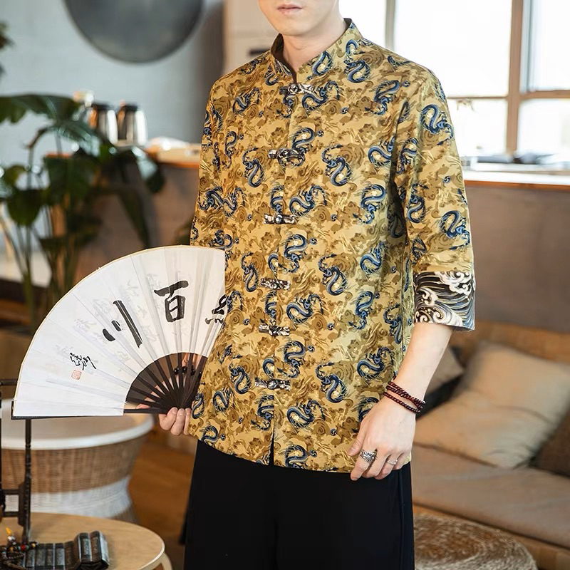 Ready Stock in malaysia *Man Tang Suit*Chinese Traditional Man Shirt男唐装 ...