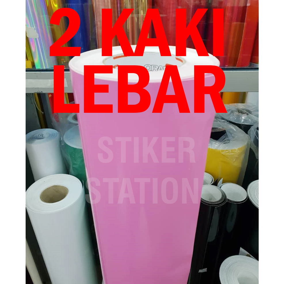 2 KAKI LEBAR STICKER - 2 FT CUTTING STICKER Oracal 651 Sticker Factory ...