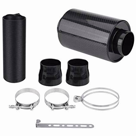 Universal Car Filter 76mm 3inch Carbon Air Filter Box Cold Air Filter ...