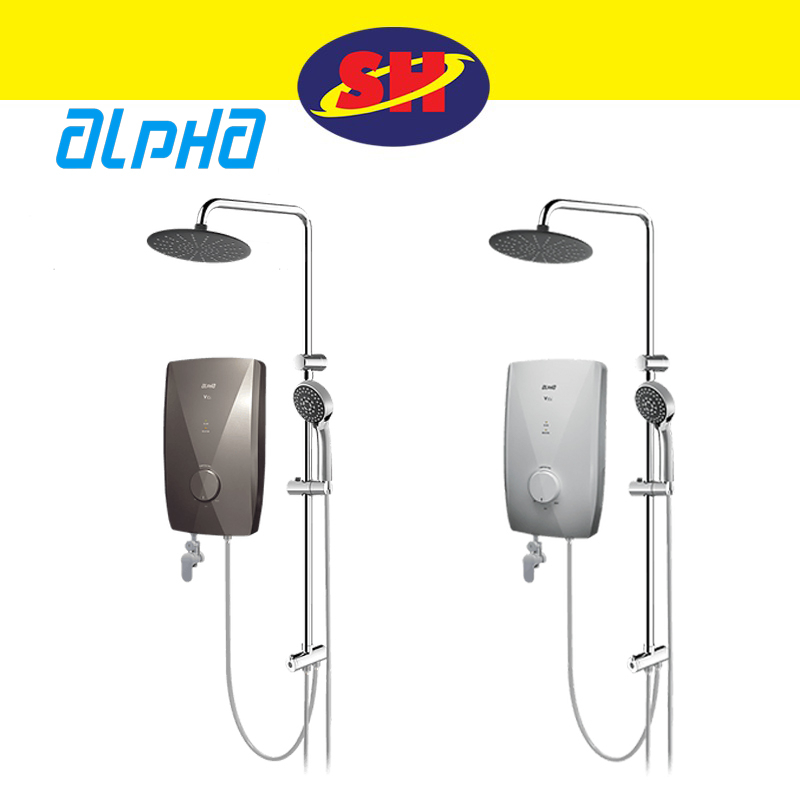 [𝐄𝐚𝐬𝐭 𝐌𝐚𝐥𝐚𝐲𝐬𝐢𝐚] Alpha V10I Rain Shower Water Heater Pemanas Air 热水器 (DC Pump) - 3.6kW | Shopee ...