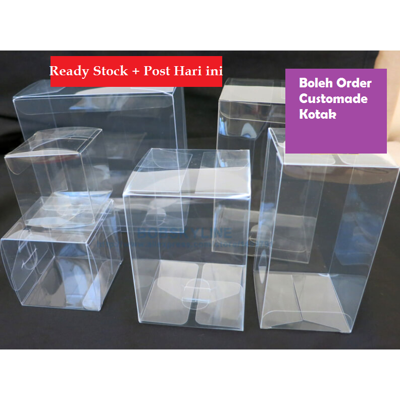 Plastic box / PVC box / wedding box / small box / transparent box ...