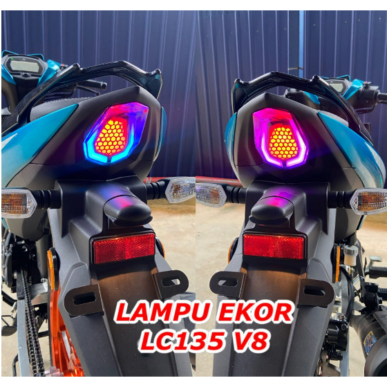 MAGIC BOY LED TAIL LAMP FOR YAMAHA Y16ZR LC135 V8 Fi Y16 TST DESIGN ...