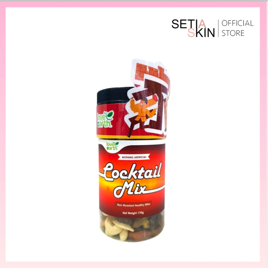 Cocktail Mixed Non Roasted Healthy Bites Halal by LOVE EARTH 170g ...
