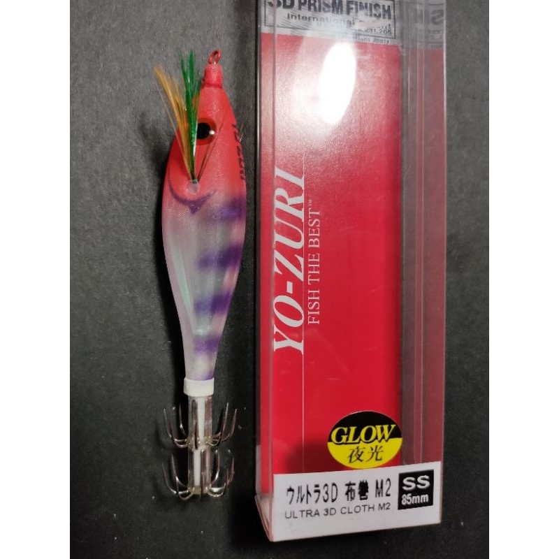 (*LIMITED*Yozuri PRISM 3D) / Red head A1518/ A330 yozuri squid jig ...