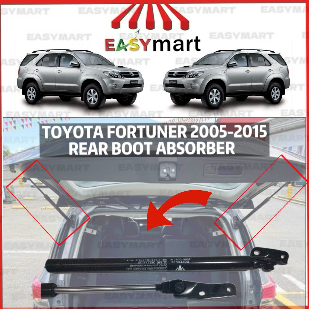 PROMOSI PRODUK BARU TOYOTA FORTUNER 2005-2015 Rear Bonnet Damper Boot ...