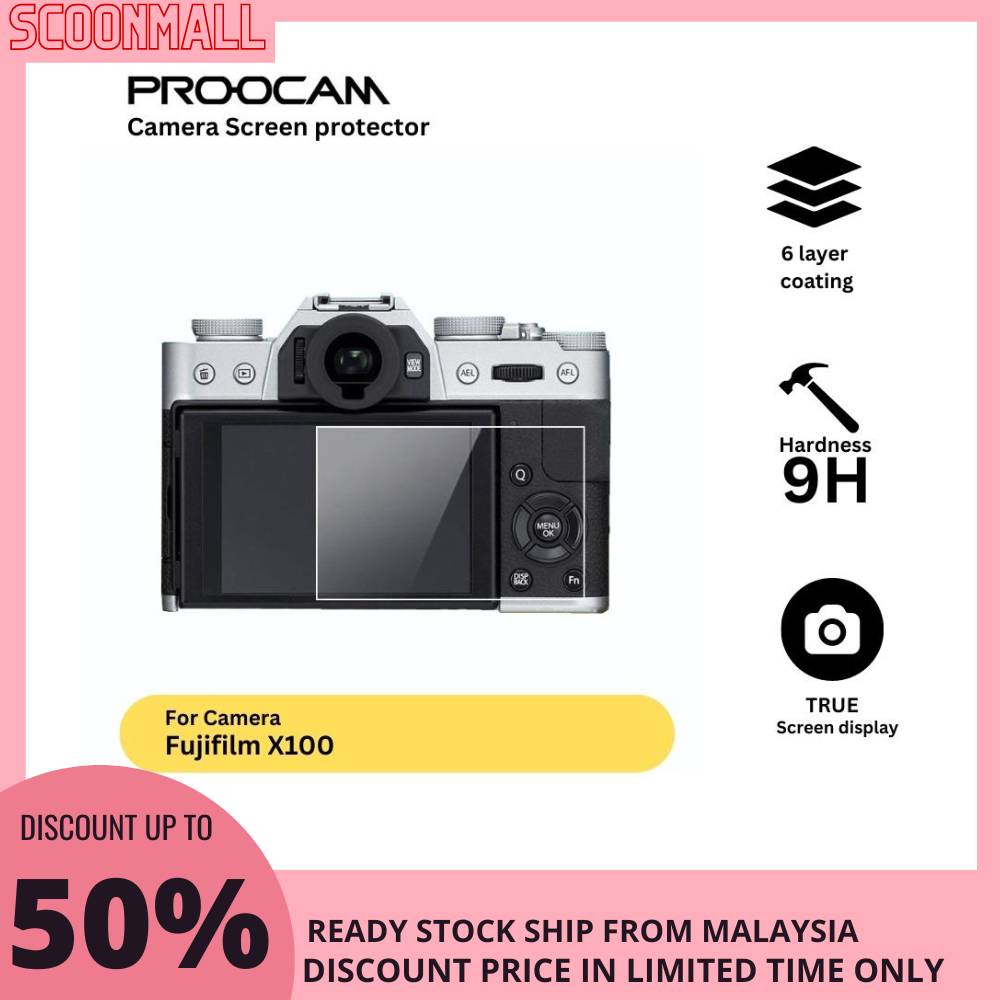 🔥READY STOCK🔥PROOCAM SPF-X100 GLASS SCREEN PROTECTOR FOR FUJIFILM X100 | Shopee Malaysia