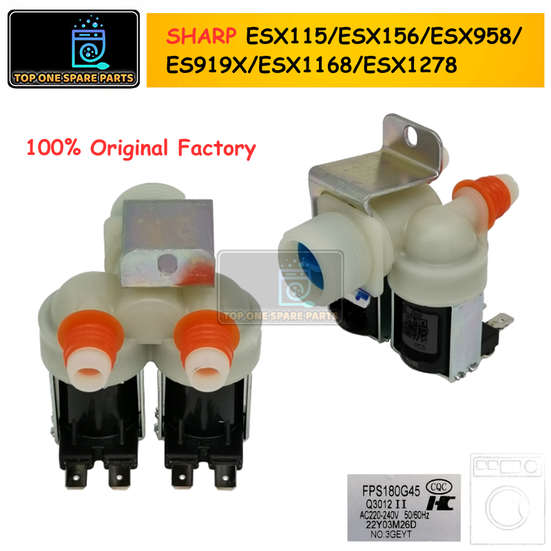 SHARP WATER INLET VALVE - ESX115/ESX156/ESX958/ES919X/ESX1168/ESX1278 ...