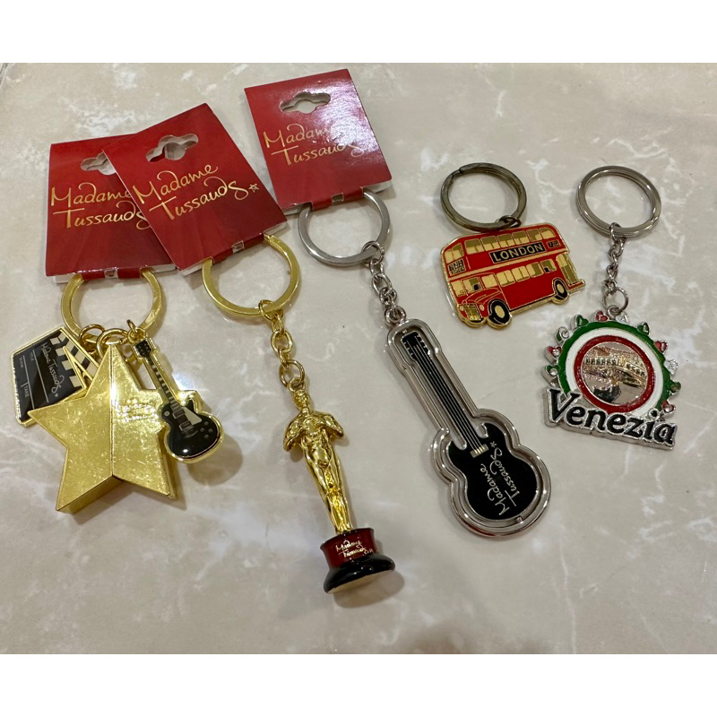 Madame Tussauds Keychain from Hong Kong / London Bus keychain | Shopee ...