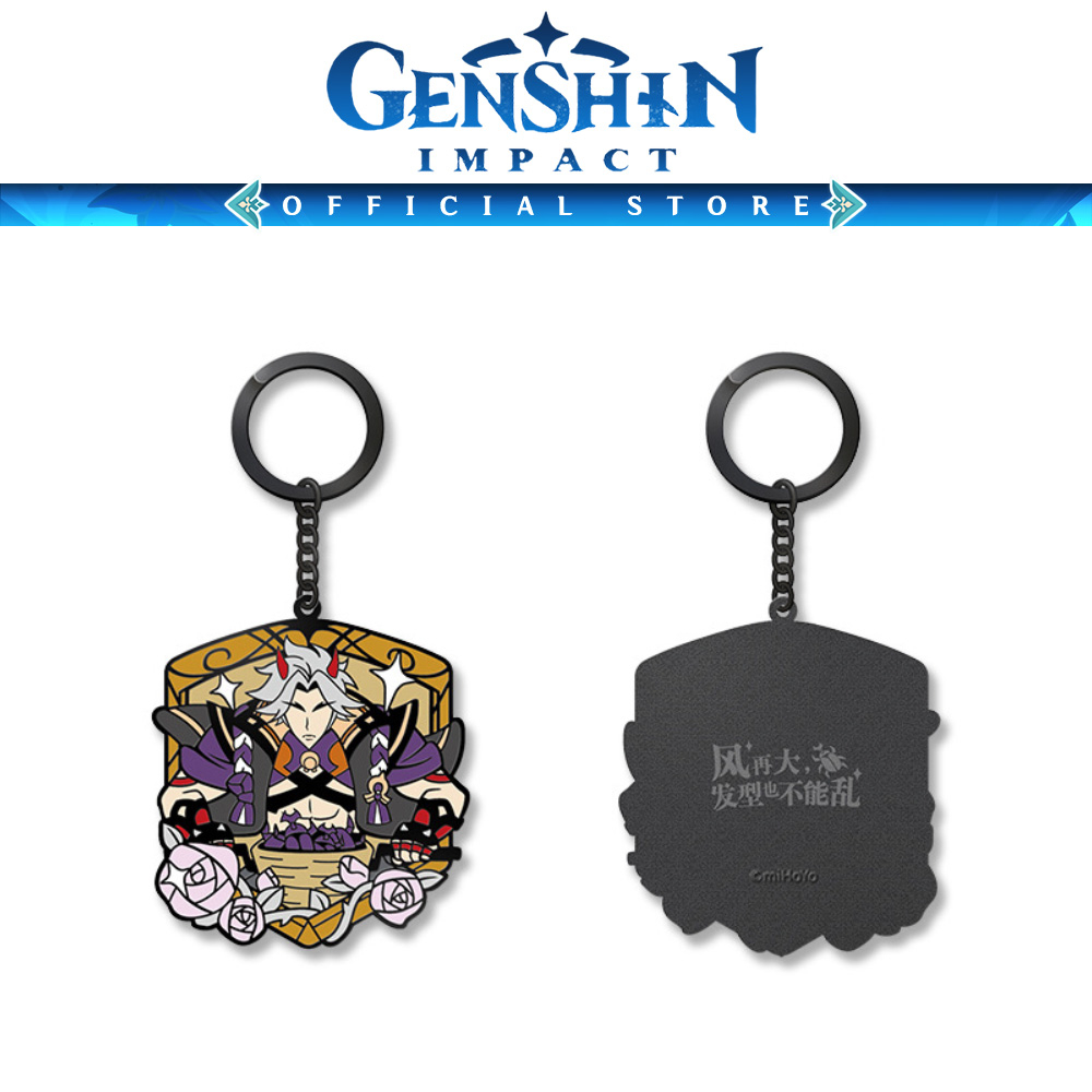 miHoYo Genshin Impact Metal Keychain Handsome Men Series - Itto Arataki ...