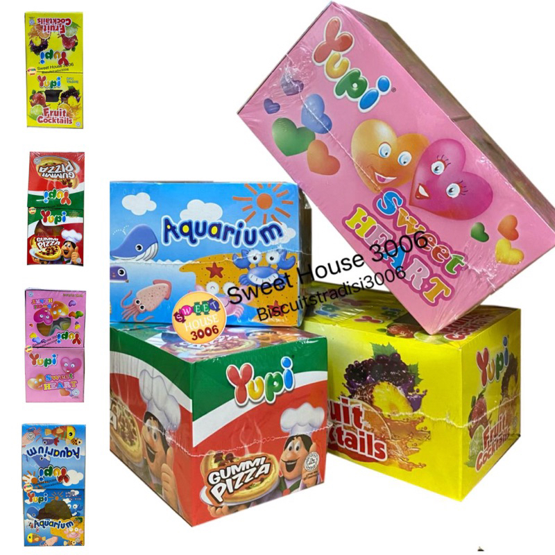 Yupi Gummy Candy Series +- 15g (1Box =12pkt) | Shopee Malaysia