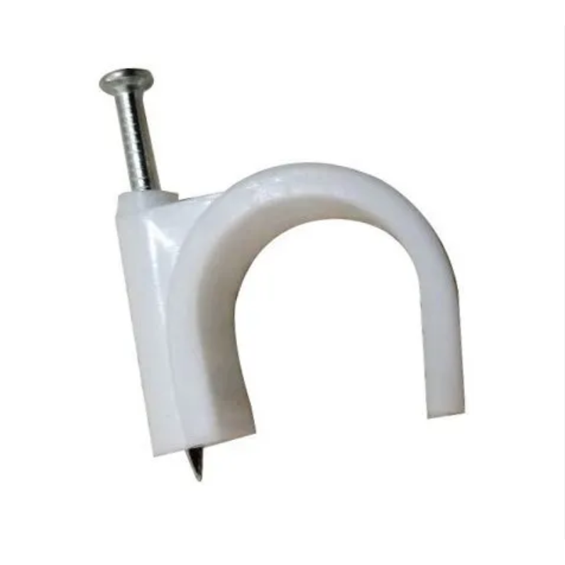 PVC Cable Clip /Wall wire clip / Klip Kabel 20MM (White) | Shopee Malaysia