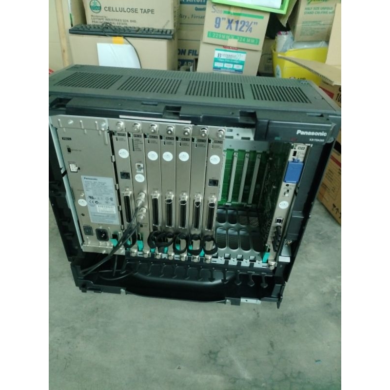 (USED) Panasonic KX-TDA 200 Hybrid PABX System | Shopee Malaysia