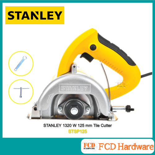 STANLEY STSP125 1320 W 125 mm Tile Cutter / Tile/Wood Cutter Machine ...