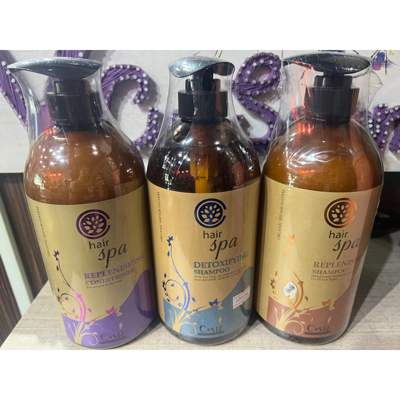 Cos12 Organic Hair Spa Shampoo & Conditioner1000ml &300ml | Shopee Malaysia