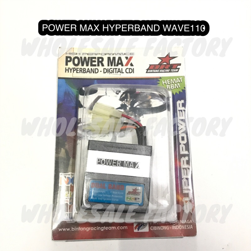 POWER MAX HYPERBAND DIGITAL CDI HONDA WAVE110 WAVE125 WAVE125 (CUSTOM MODE) | Shopee Malaysia