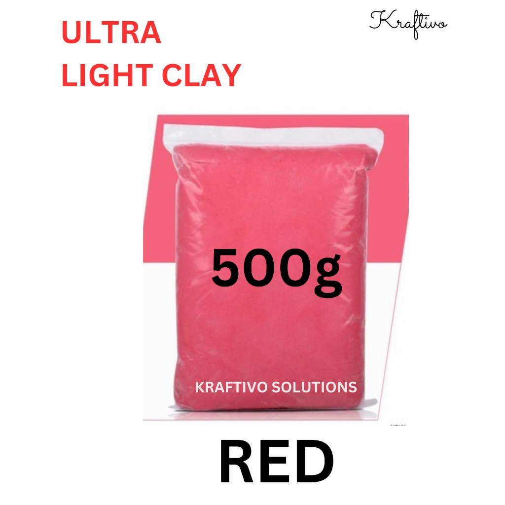 [WORLD SOFTEST CLAY] YOUQI 500g SUPER SOFT AIR LIGHT CLAY / DIY CLAY ...