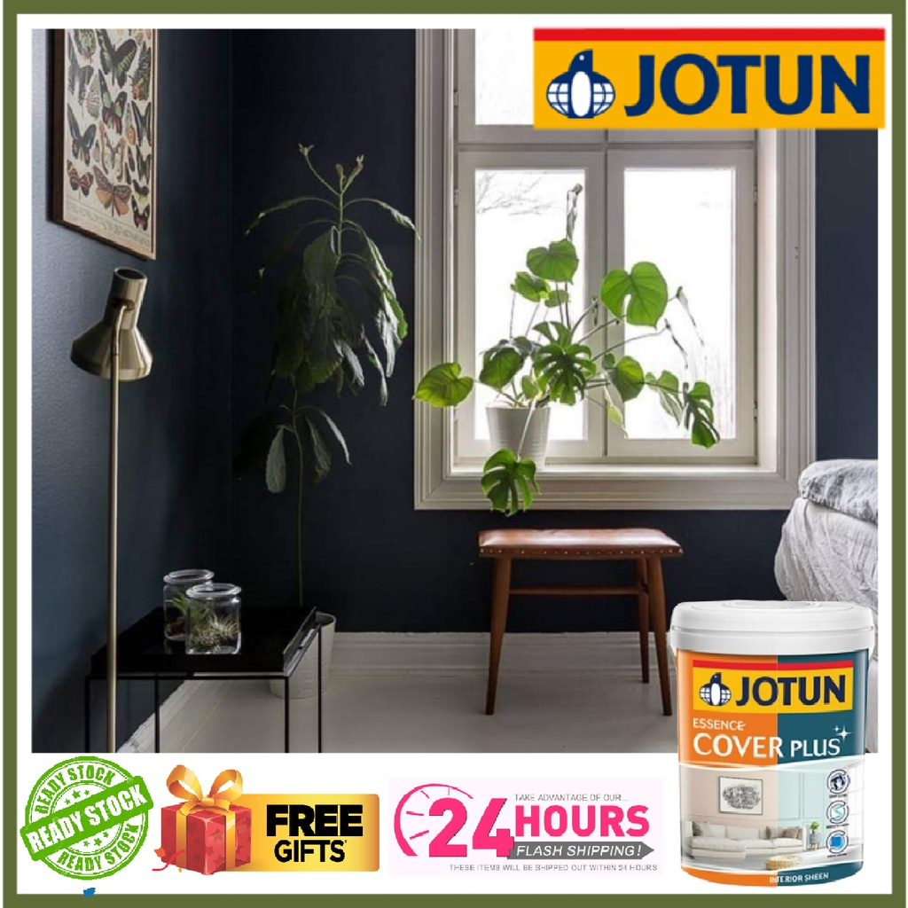 JOTUN 5L 5455 INDUSTRIAL BLUE S ESSENCE COVER PLUS SHEEN & MATT ...