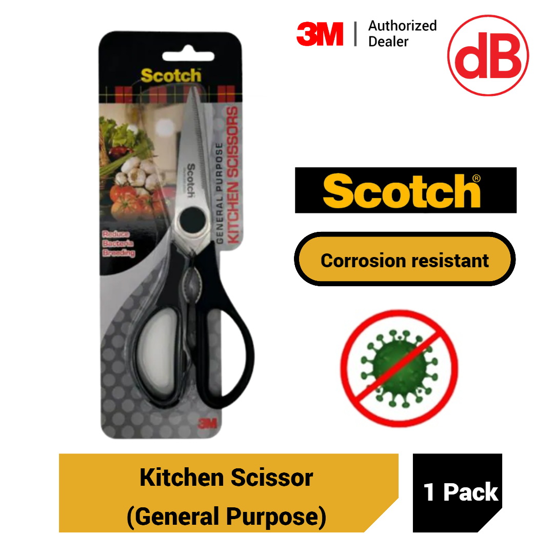 (Ready Stock)3M Kitchen Scissor General Purpose | Shopee Malaysia