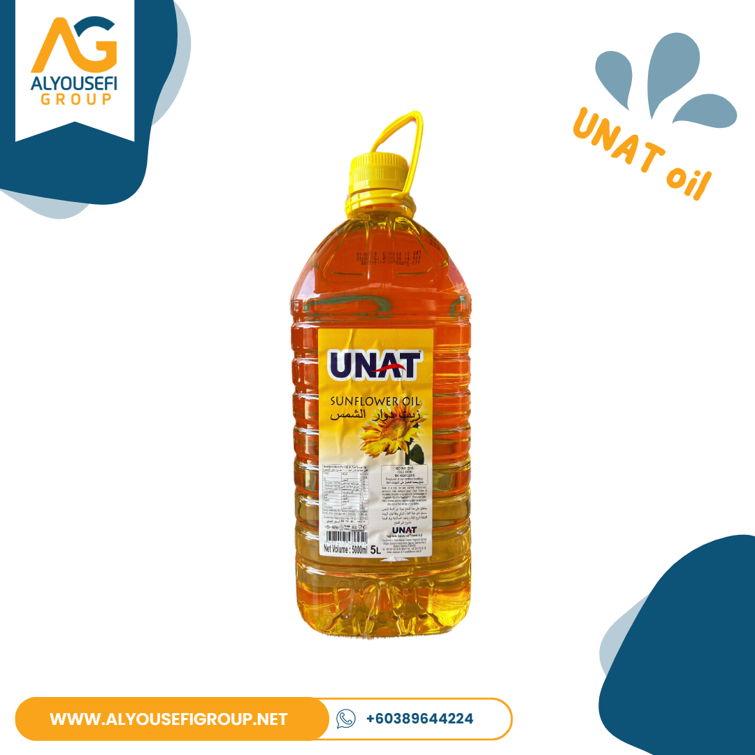 UNAT SUNFLOWER OIL 5L for cooking | Shopee Malaysia