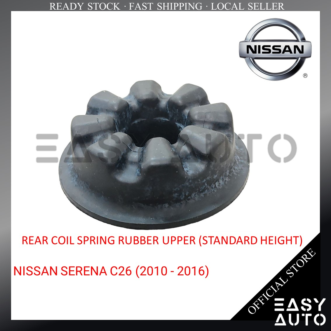 REAR COIL SPRING RUBBER UPPER (STANDARD HEIGHT) -55034-EN101 NISSAN ...