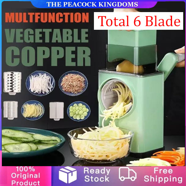 3 In 1 Multifunction Vegetable Slicer Manual Kitchen Cookware Grater Vegetable Chopper Cutter ...