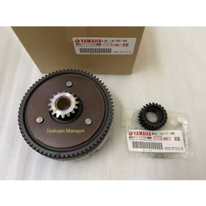 Yamaha Rxz Primary Driven Clutch Gear Rxz 100% Original Made In Japan ...