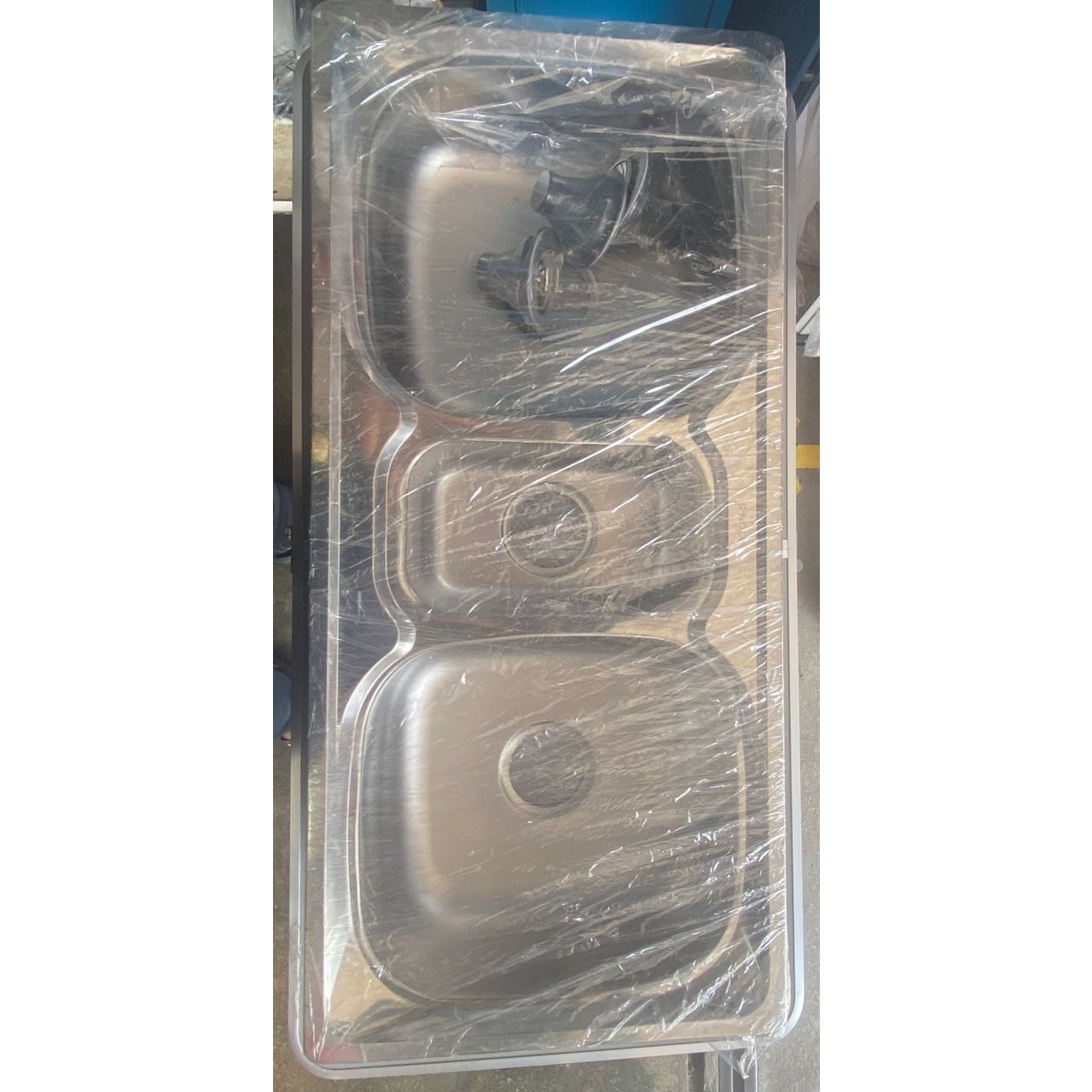 SINK NICON TRIPLES STAINLESS STEEL | Shopee Malaysia