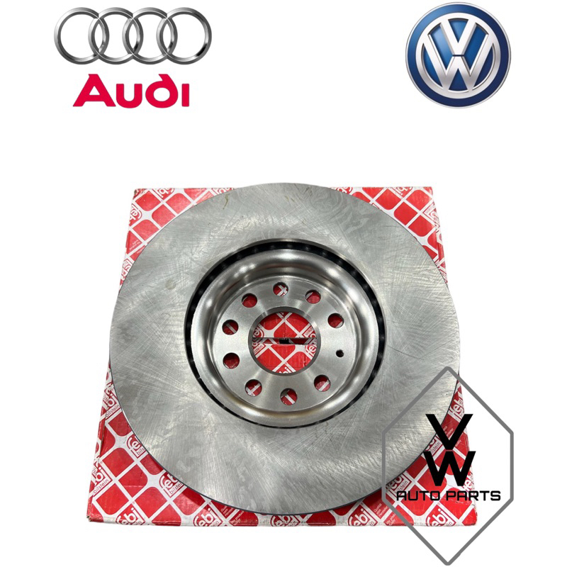( 100% FEBI BILSTEIN ) FRONT BRAKE DISC ROTOR VOLKSWAGEN TIGUAN NEW ...