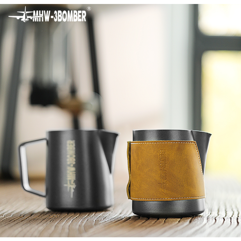 MHW 3BOMBER Milk Foam Jug Without Handle | 400ML | 450ML | 500ML ...