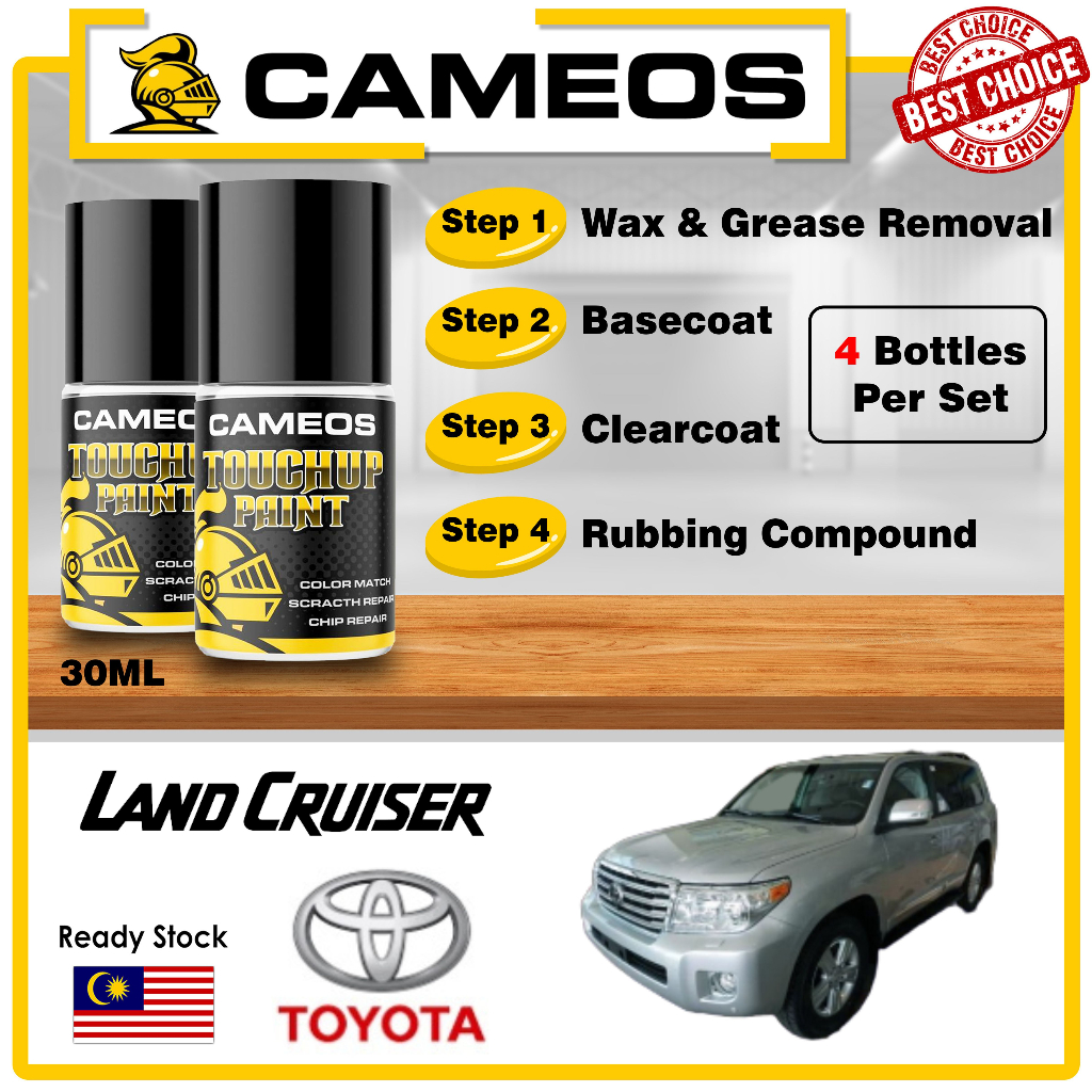 TOYOTA LAND CRUISER - Paint Repair Kit - Car Touch Up Paint - Scratch ...