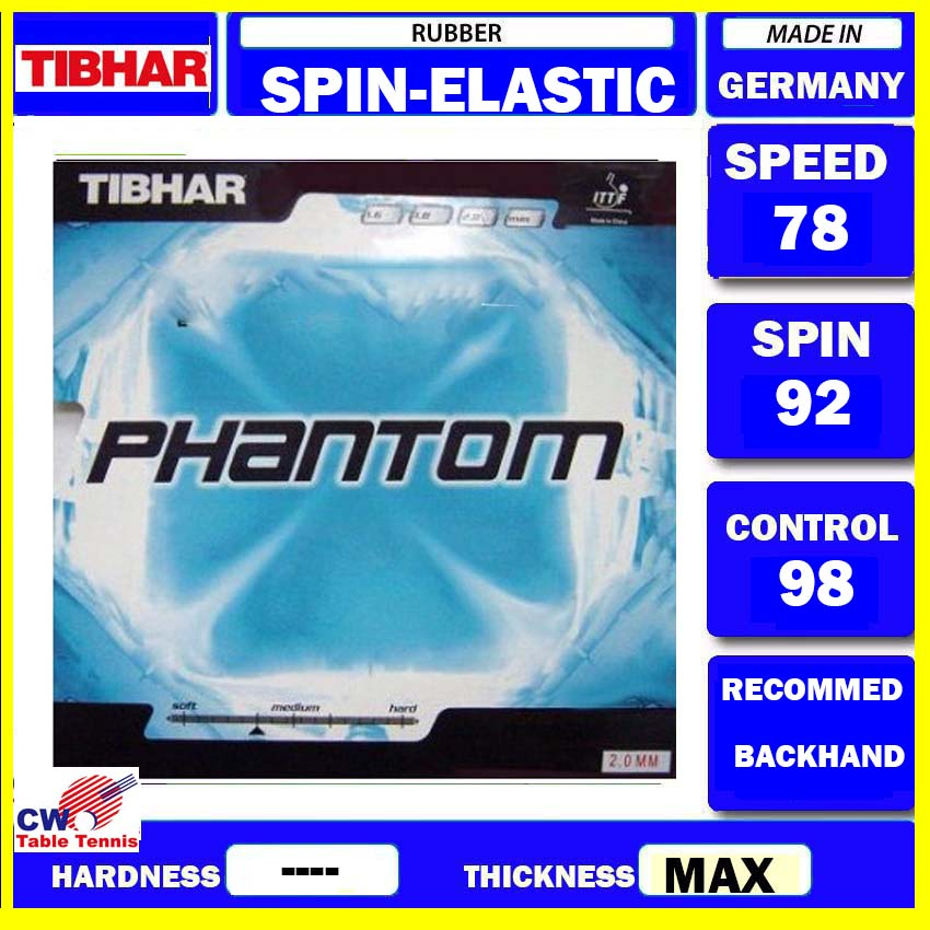 Tibhar Phantom Table Tennis Rubber Getah Ping Pong Ping Pong Rubber ...