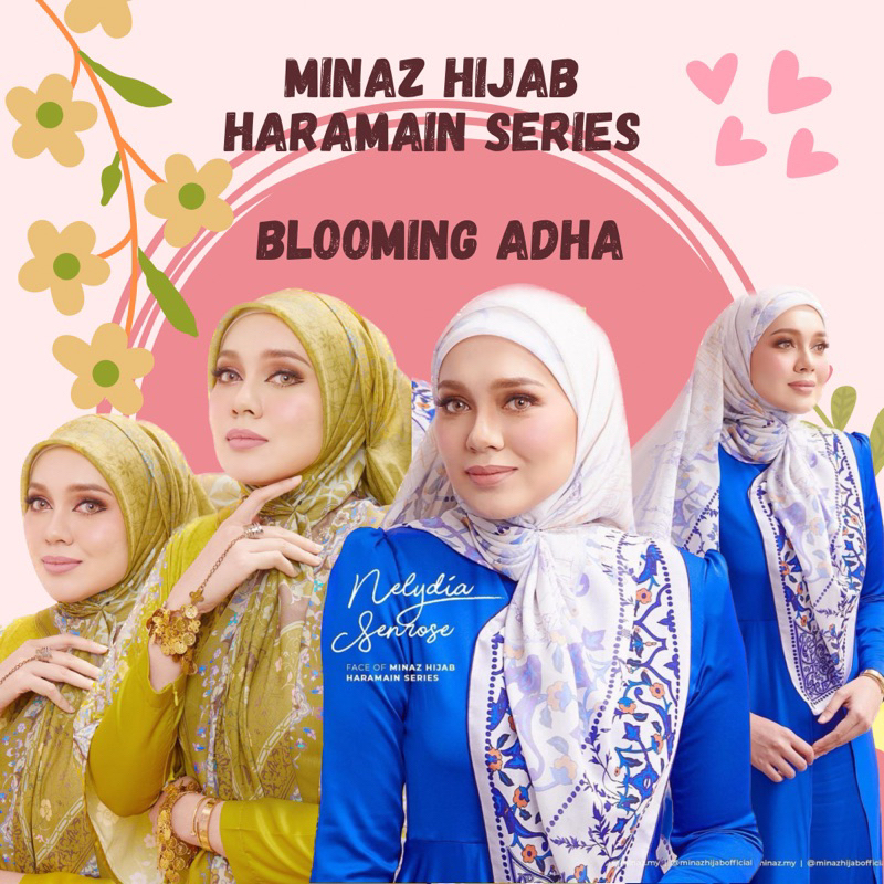 NEW ARRIVAL MINAZ HIJAB HARAMAIN SERIES 2023 BAWAL MINAZ | Shopee Malaysia