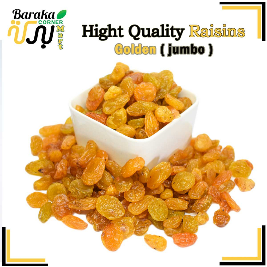 Kismis Emas Besar | Fresh Raisins Golden Jumbo | kismis | Raisin Dried ...