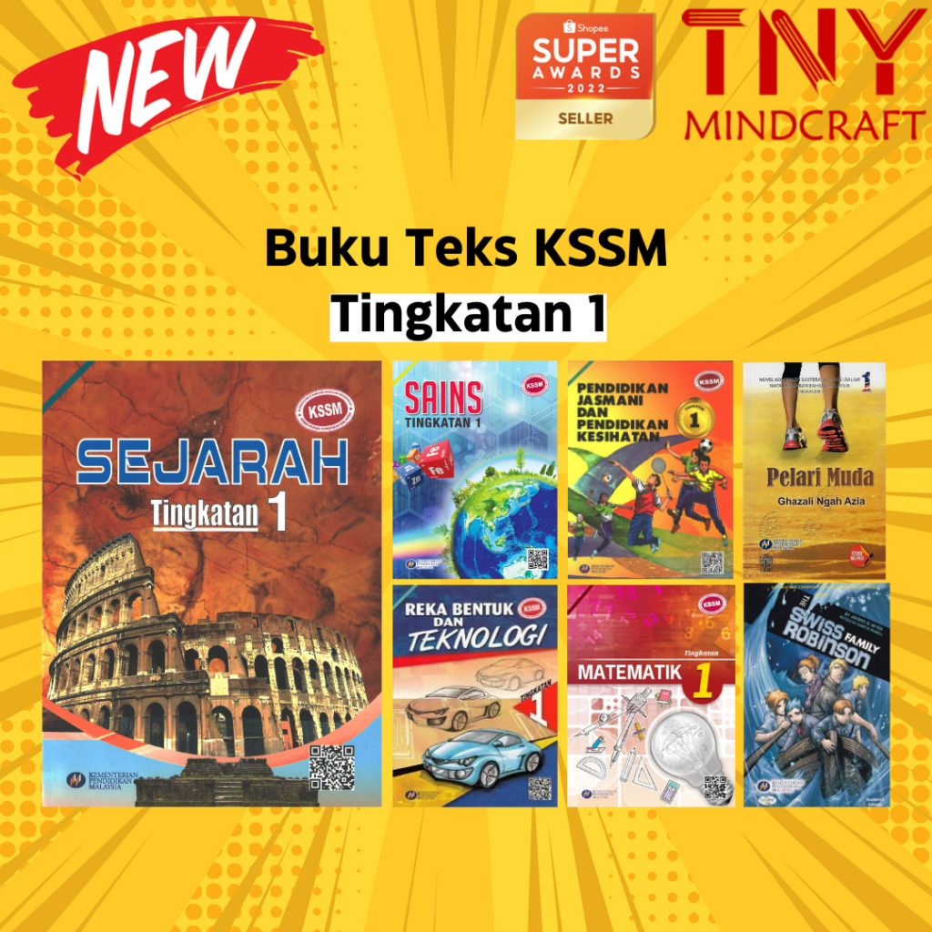 [TNY] Buku Teks KSSM [Tingkatan 1] - SMK textbook / Literature & Komsas ...