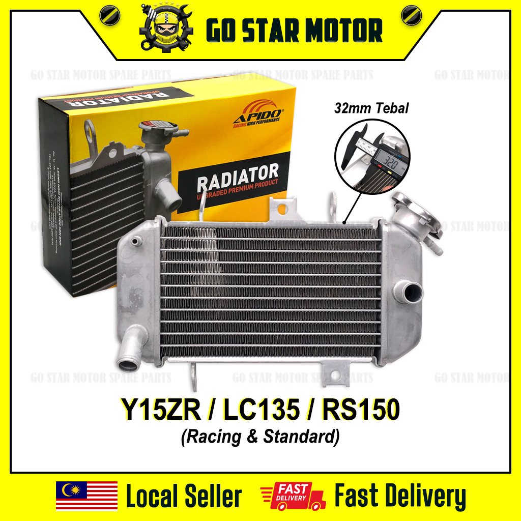YAMAHA Y15ZR Y15 LC135 135LC RS150 RS RSX 150 STANDARD RACING RADIATOR ...