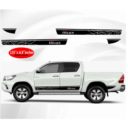 Toyota HILUX Body Sticker for hilux revo vigo | Shopee Malaysia