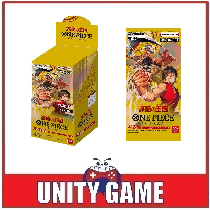 TCG-OPCG BOOSTER KINGDOM OF INTRIGUE (OP-04) | Shopee Malaysia