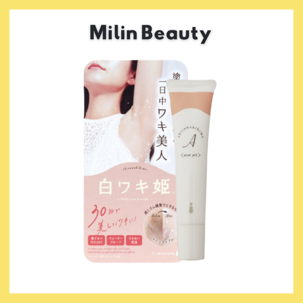 Himecoto Shiro Waki Hime Peeling Cream For Armpits (18g) | Shopee Malaysia